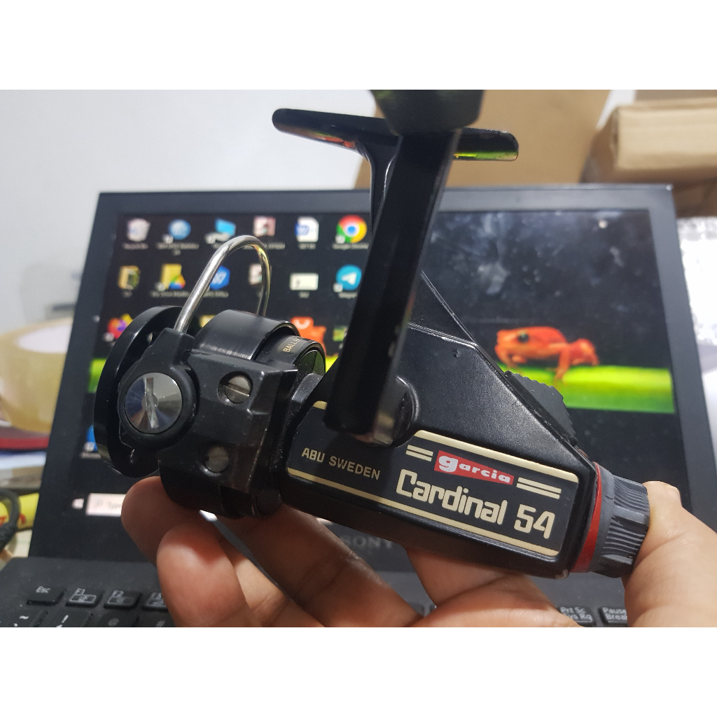 800303 Sweden Made Vintage Abu Cardinal 54 Fishing Reel Convertible ...