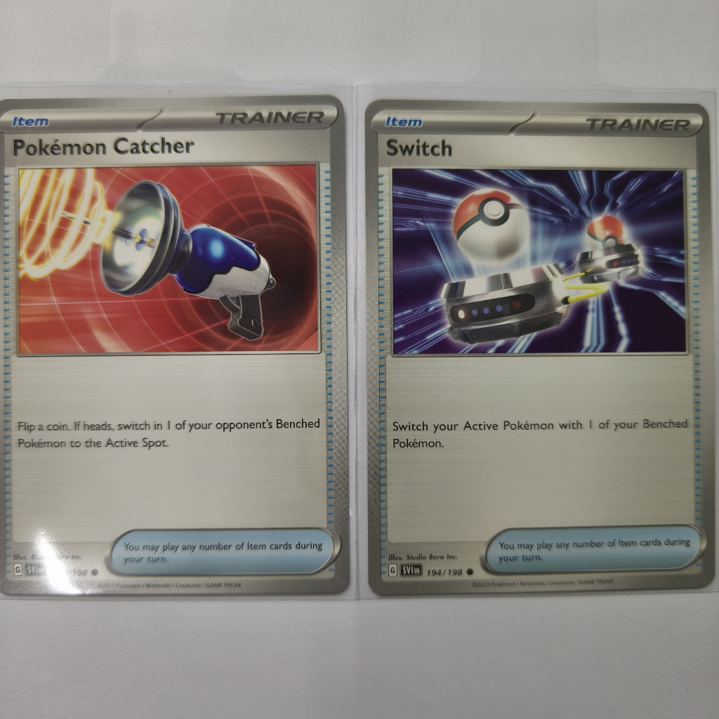 Pokemon Scarlet & Violet! SV1 / Pokemon Catcher - 187 /198 & Switch ...