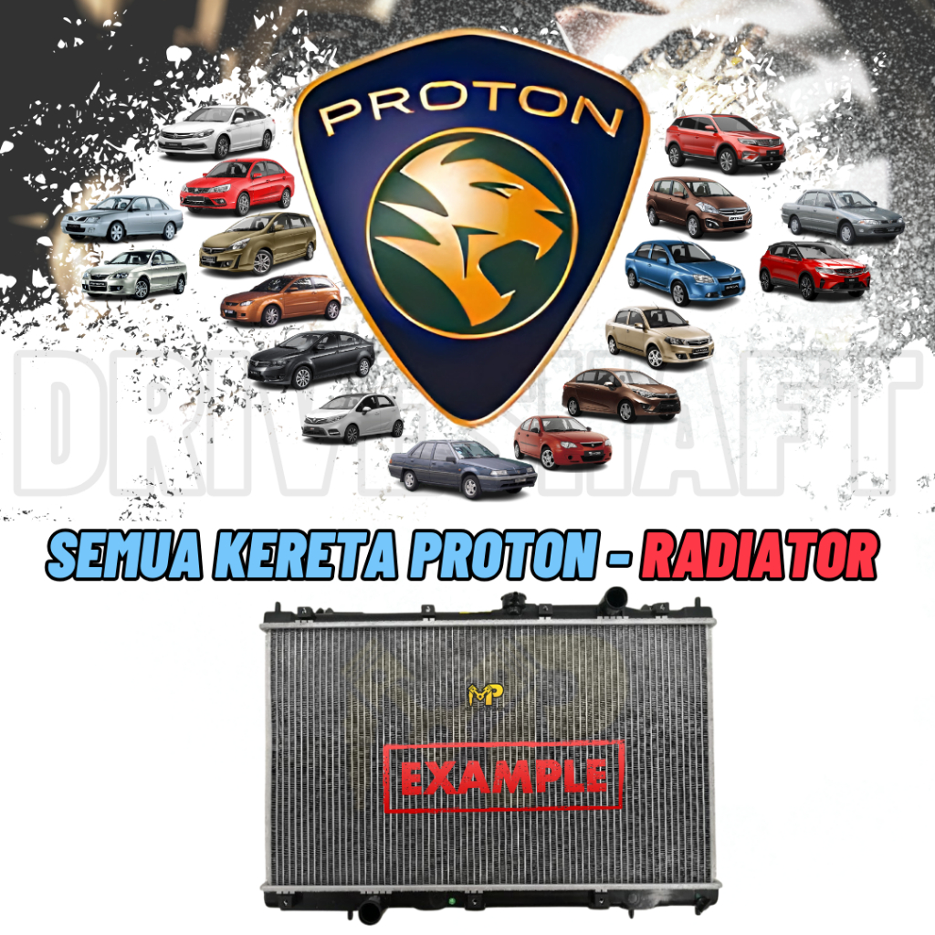 RADIATOR TANGKI AIR PROTON FLX BLM SAGA IRIZ PERSONA WIRA WAJA EXORA ...