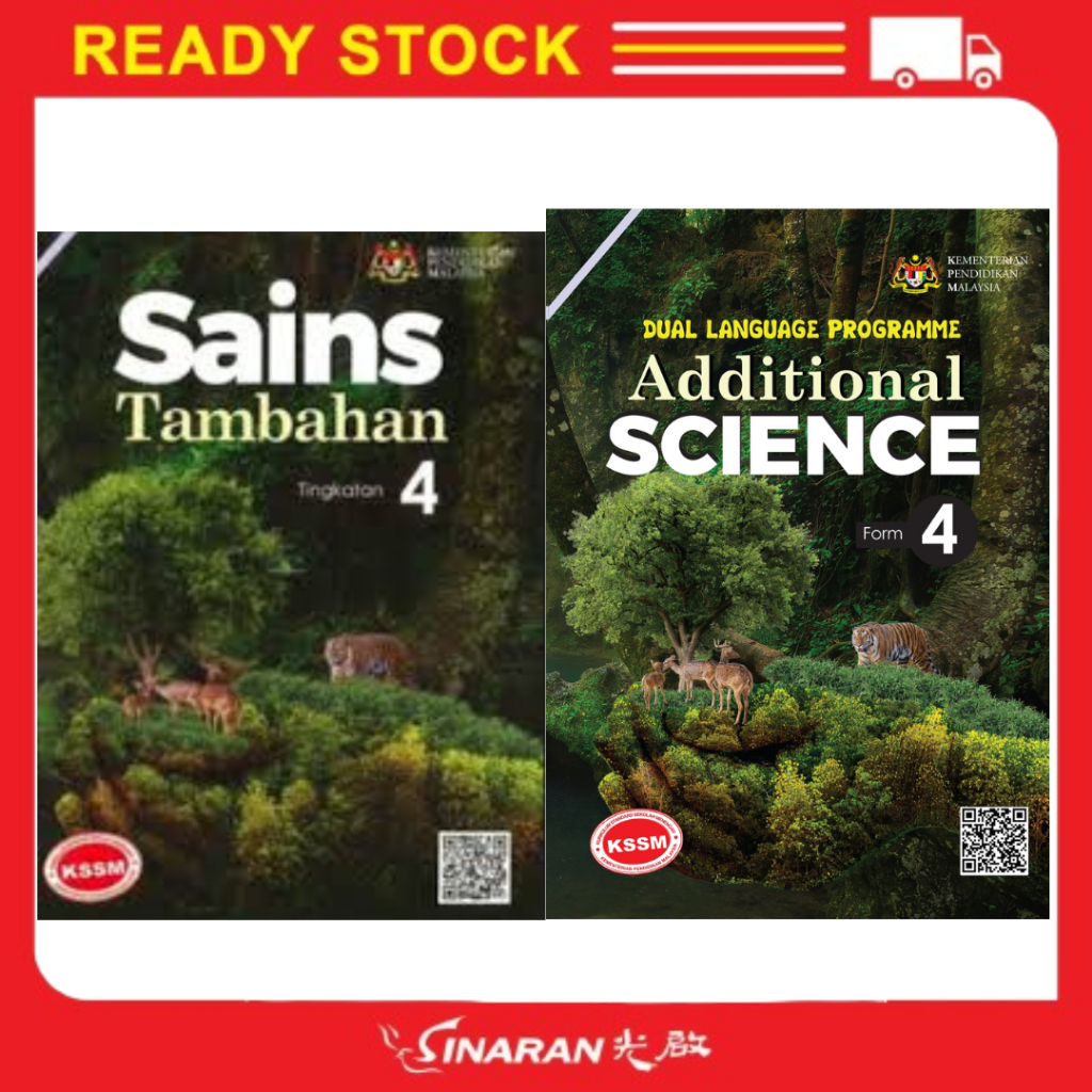 BUKU TEKS SAINS TAMBAHAN & ADDITIONAL SCIENCE TINGKATAN 4 | Shopee Malaysia