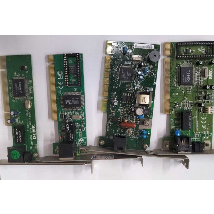 Buy 1 Free 1 for Used PCI Network Card Expansion Card 100Mbps RJ45 ...