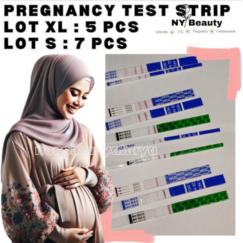 [ UPT BESAR & KECIL ] Test Hamil / HCG Pregnancy Test , UPT 10 miu, 5 ...