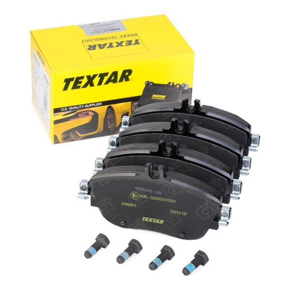 Mercedes TEXTAR Germany Front Brake Pad Set W176 W246 W117 24869 ...