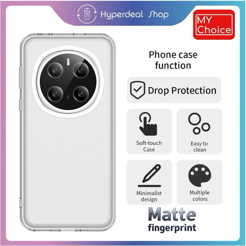 Anti-Drop Case For Honor Magic 7 Pro Matte Back Transparent Case Honor ...