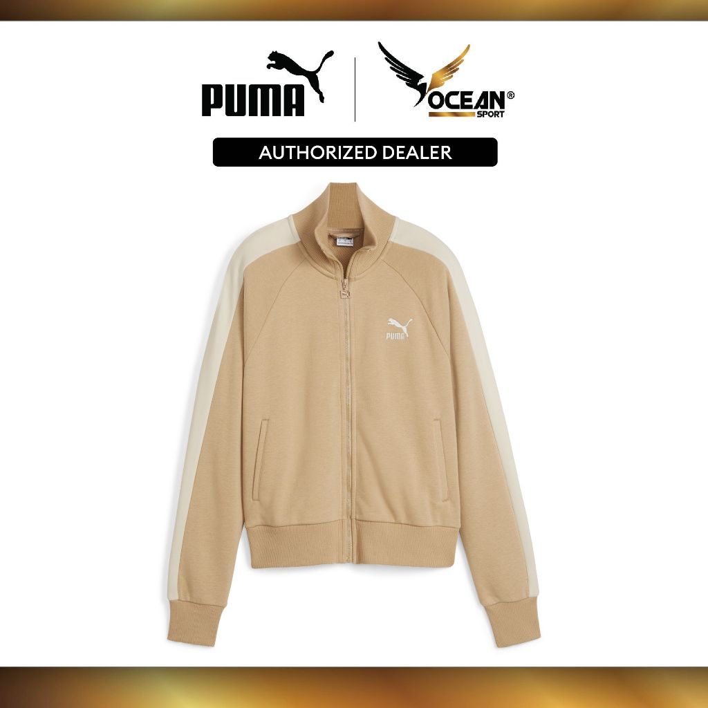 Puma ICONIC T7 Women Track Jacket TR (S) Prairie Tan 62560283 | Shopee ...