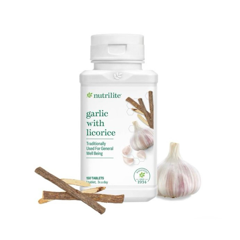 Nutrilite Garlic with Licorice - 150 tab | Shopee Malaysia