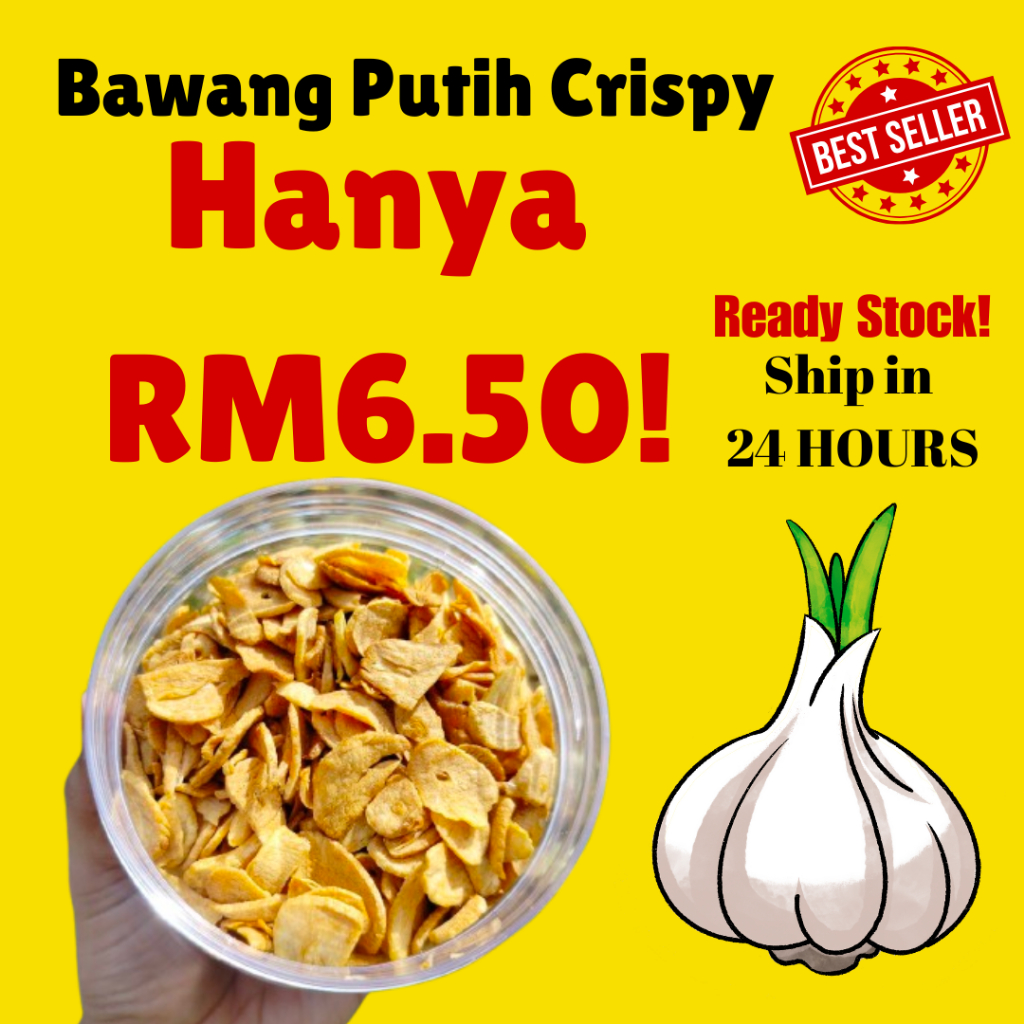 Bawang Putih Rangup Crispy |Garlic Crispy | Garlic crunchy |Makanan ...