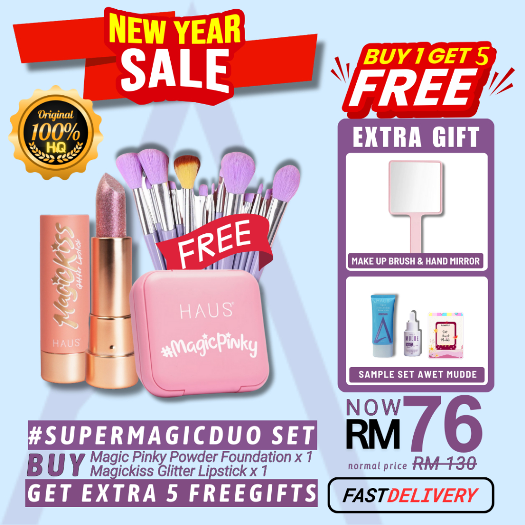 🔥NEW.YEAR.SALE🔥MAGIC PINKY POWDER & MAGICKISS GLITTER LIPS # ...