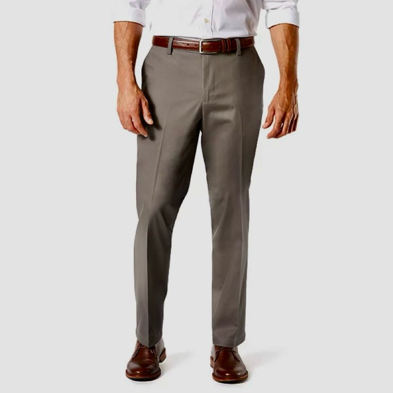 COTTON Seluar Slack Straight cut (28-40 Size) | Shopee Malaysia