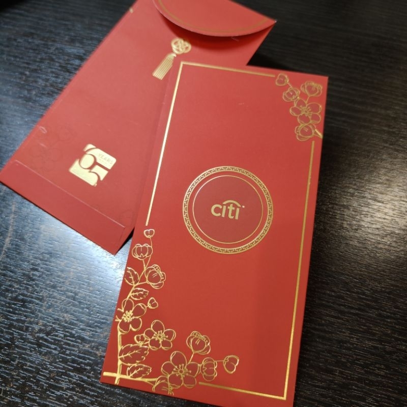 Red Packet - Citibank - Year 2025 - 8 pcs perpack | Shopee Malaysia