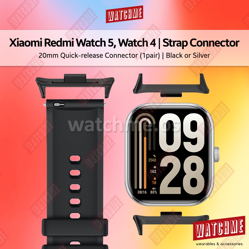 Xiaomi Redmi Watch 5 / Watch 4 strap connector 20mm (1 pair), Strap ...