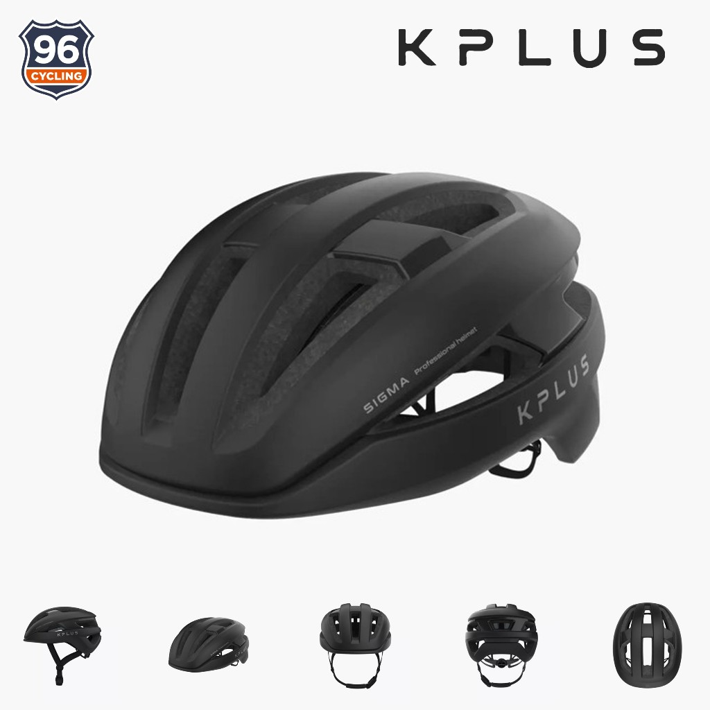 KPLUS Helmet Sigma Black OFFICIAL SELLER Road Bike MTB Bicycle TT ...