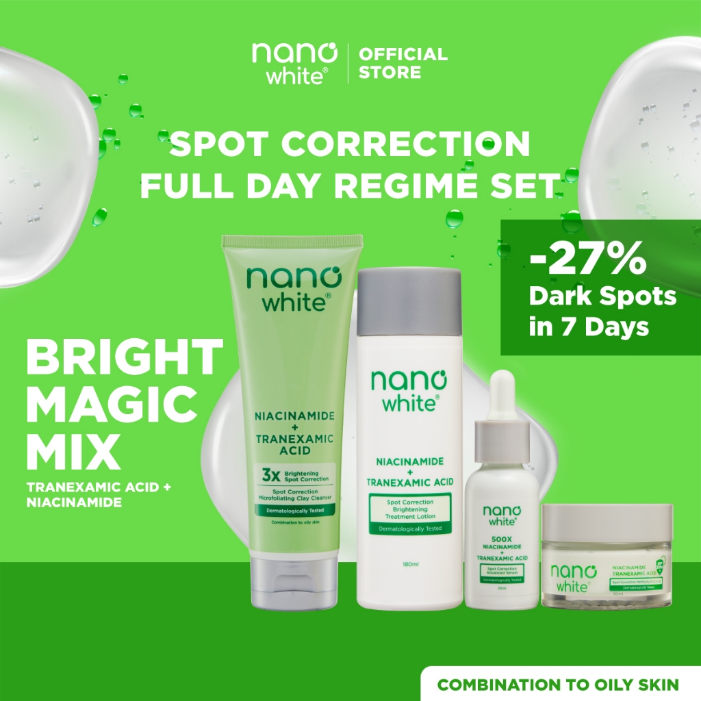 [Bundle of 4] Nanowhite Spot Correction Full Day Regime Set ...
