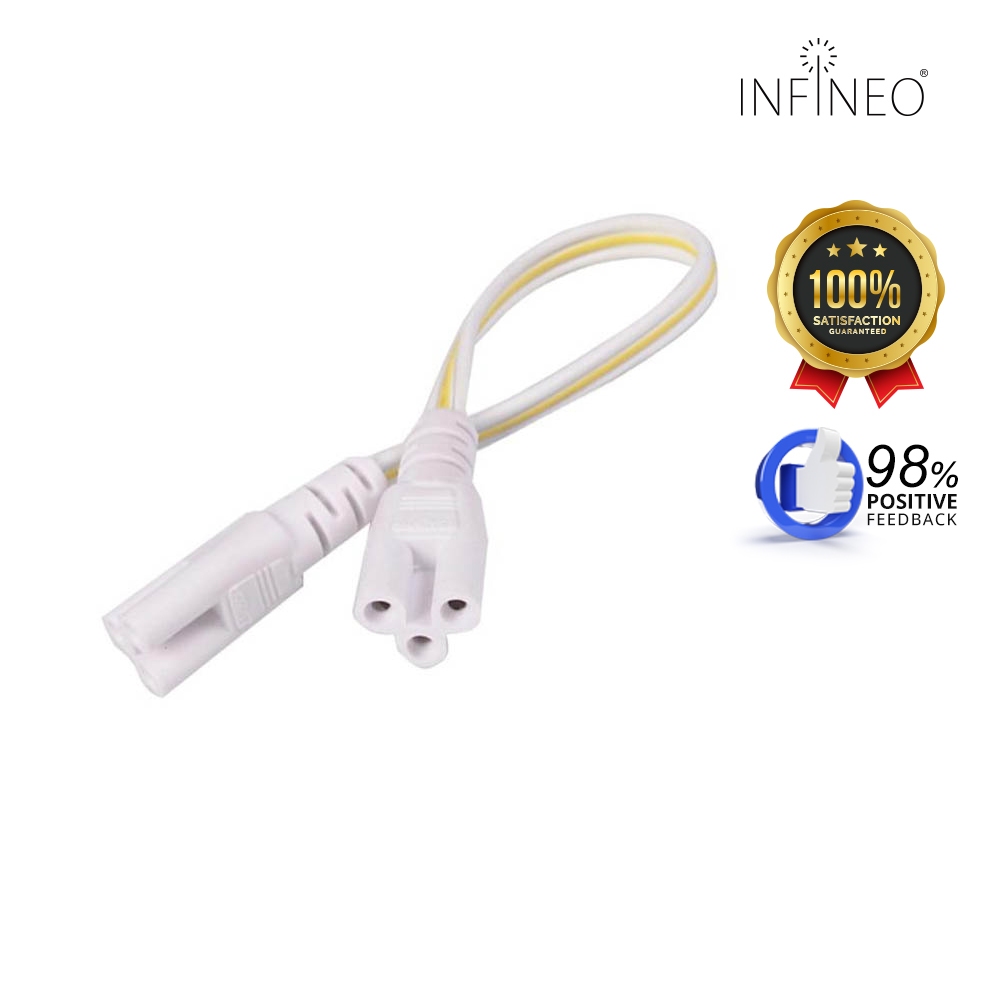 (10pcs/pack) T4 T5 T8 LED Tube Connecting Fluorescent Lamp 3 Pin ...