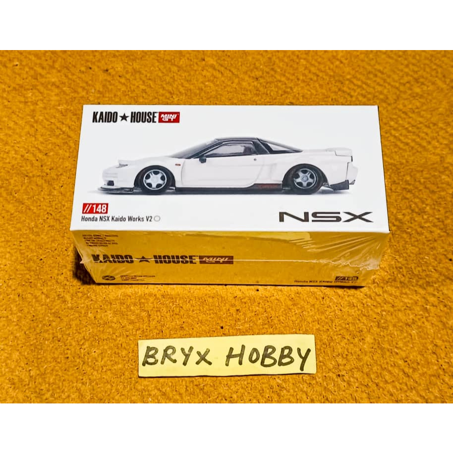 Mini GT X Kaido House Honda NSX (NA1) Kaido Works V2 #KHMG148 White (1: ...