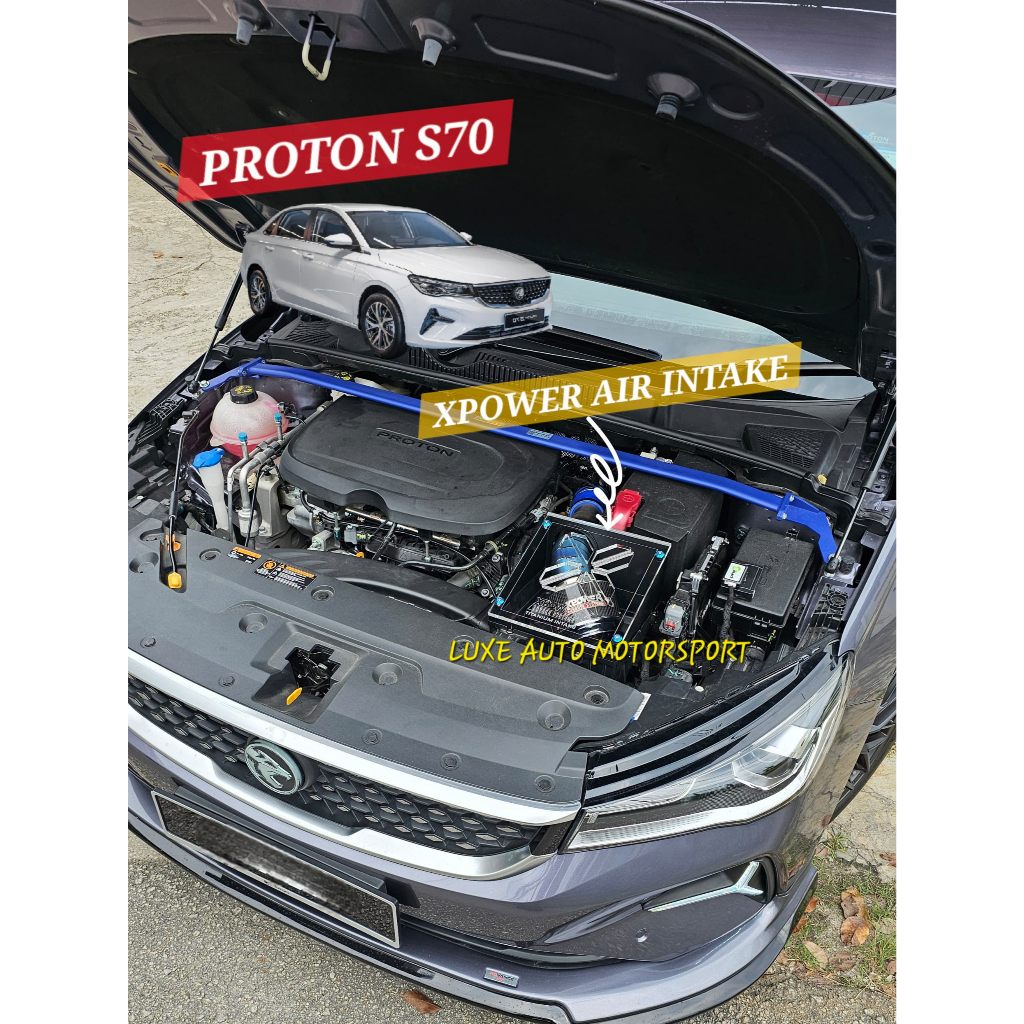 Proton S70 Xpower Open Pod High Flow Air Intake | Shopee Malaysia