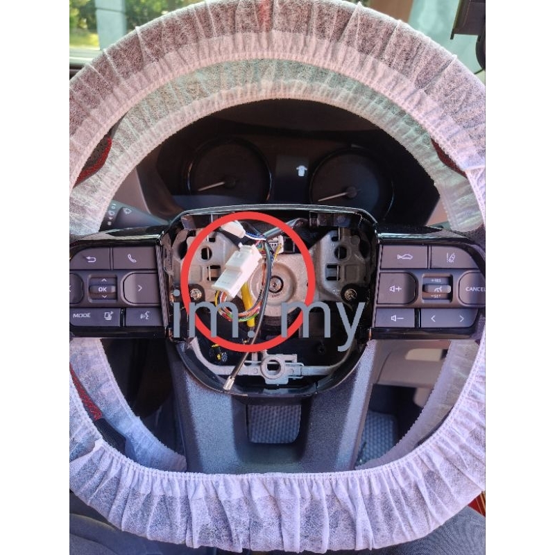 socket adapter/converter steering GR to myvi g3 2018-2021, axia 2017 ...