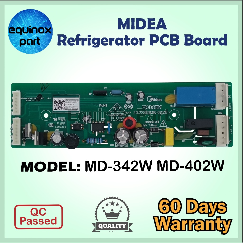MD-342W MD-402W MIDEA Refrigerator PCB Board | Shopee Malaysia
