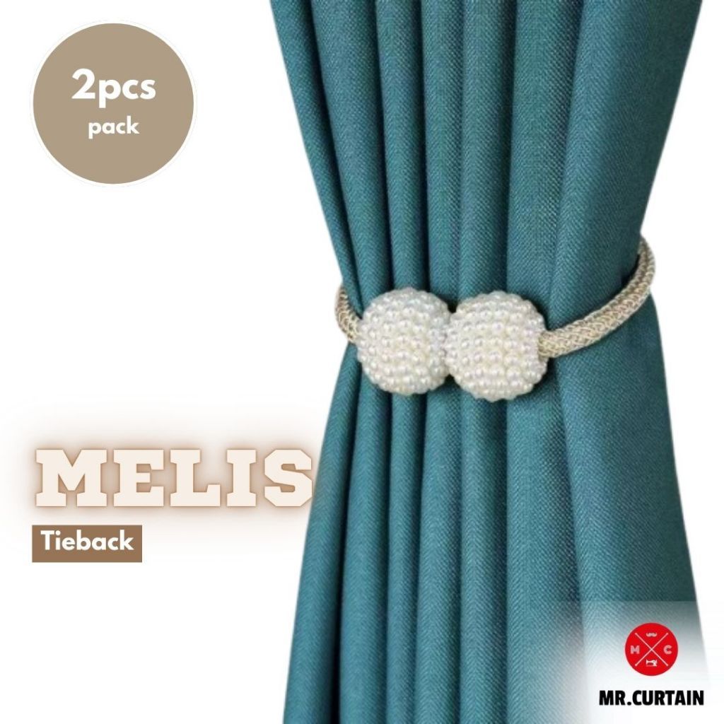 MR.CURTAIN Melis Tali Pengikat Langsir Bermagnet / Curtain Tieback ...
