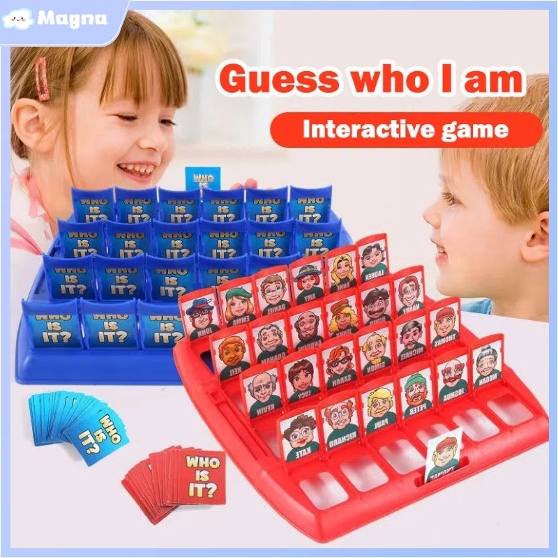 [Ready]Guess Who I Am ? Board Game Funny Family Guessing Games Children ...
