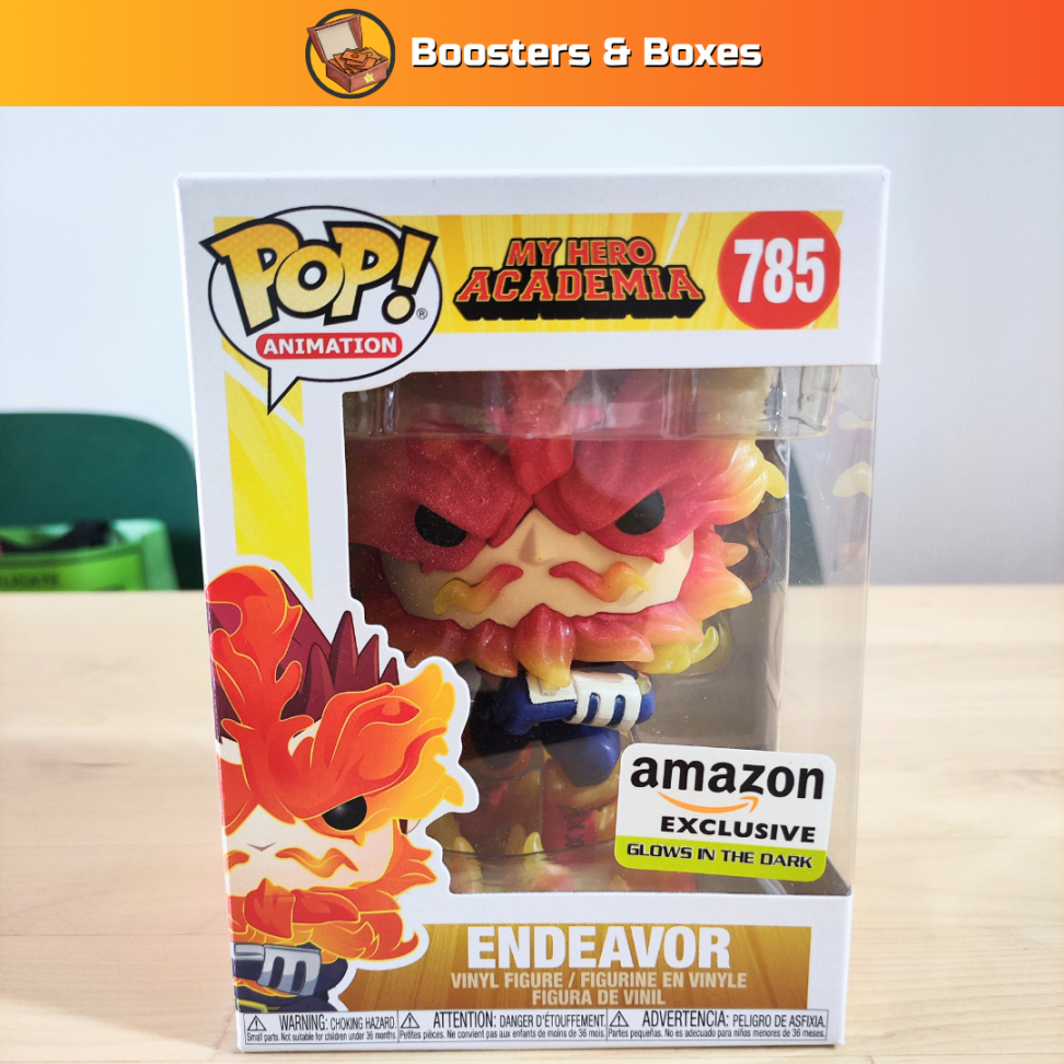 Funko Pop! Animation: My Hero Academia - Endeavor (Glow in The Dark ...