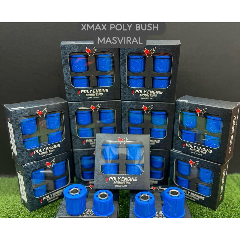 Masviral Yamaha Xmax 250 V1 V2 Racing Engine Mounting Poly Bush 👍Good ...