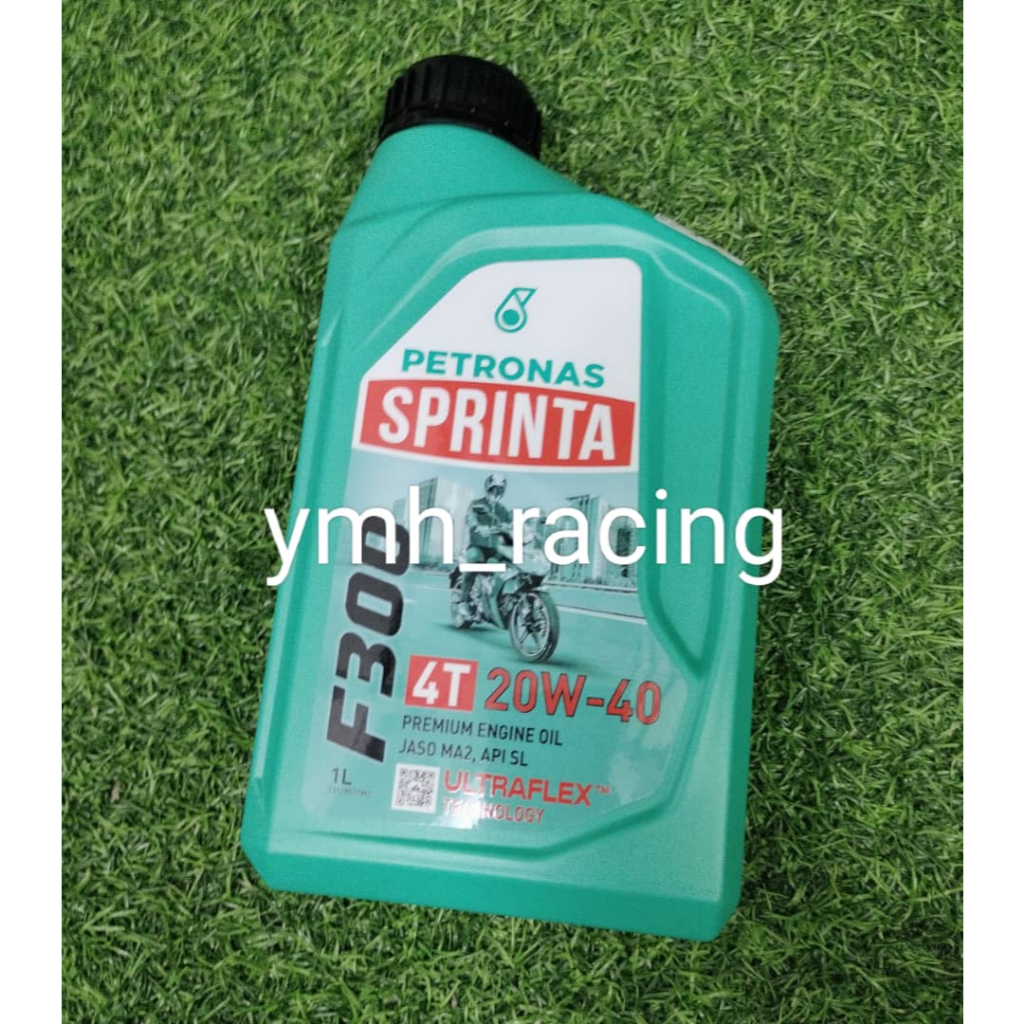 PETRONAS SPRINTA F300 4T 20W40 F100 SAE40 PREMIUM ENGINE OIL (1L) Motorcycle Motor Oil | Shopee ...