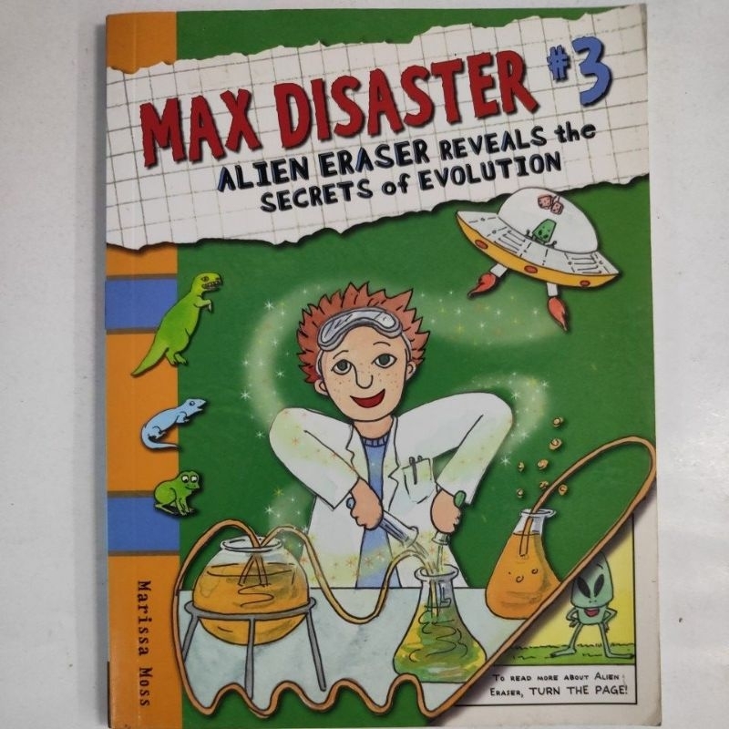 Max Disaster #3 Alien Eraser Reveals the Secret of Evolution English ...
