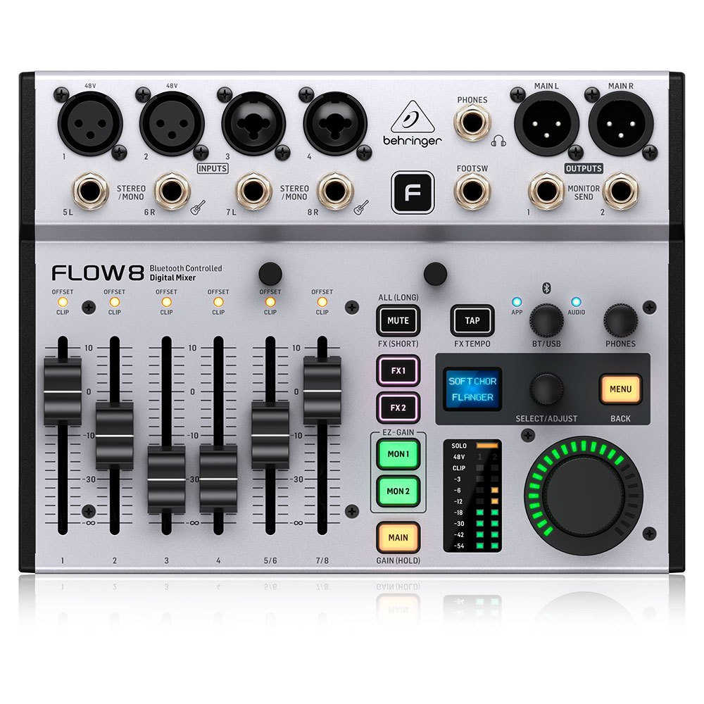 SIR AFA - Behringer Flow 8 Digital mixer with 8 inputs | Shopee Malaysia