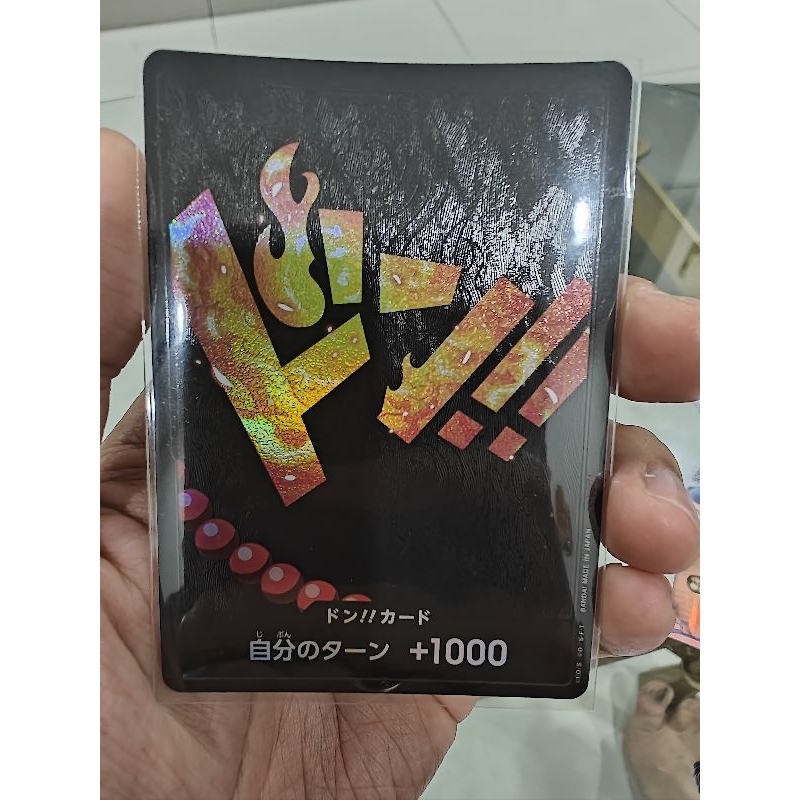Bandai One Piece OPTCG PRB Foil Don!! Ace | Shopee Malaysia