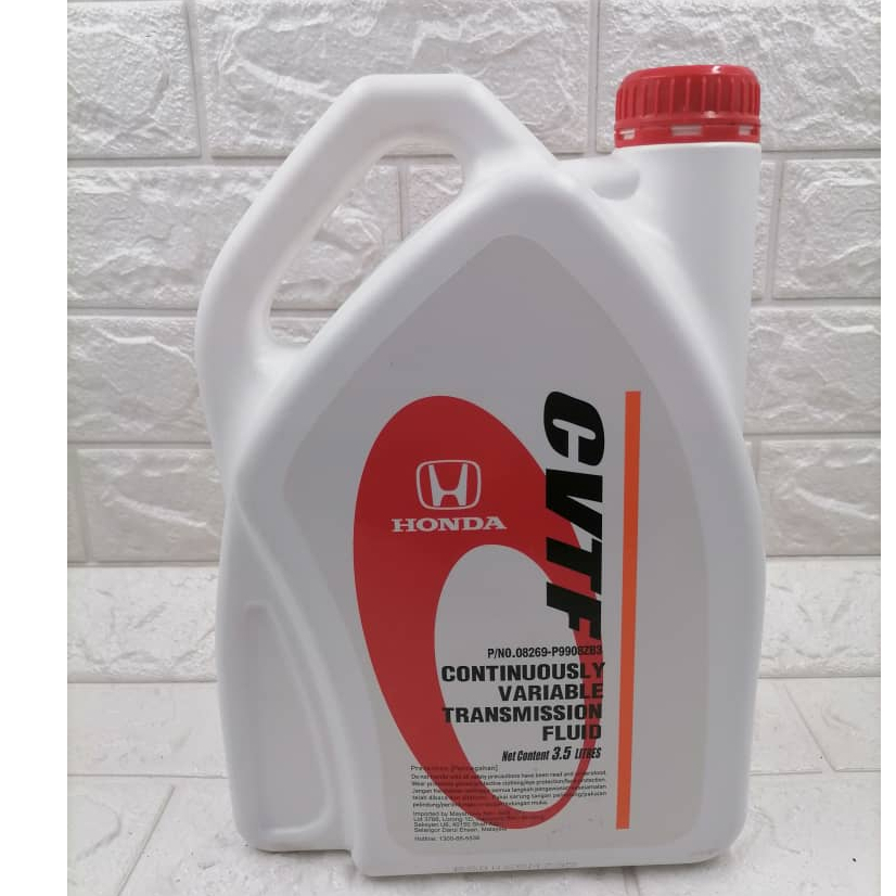 HONDA GENUINE CVTF (3.5L) CVT Automatic Transmission Fluids | Shopee ...