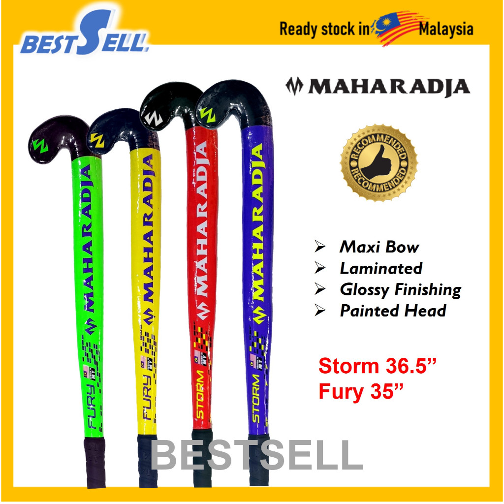 Maharadja Paint Finished Wooden Hockey Stick NEW 2024 kayu hoki ...