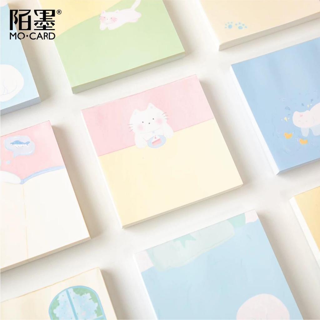 Cotton Candy Cat Series Memo Note Paper for Planner Bujo Journal School ...