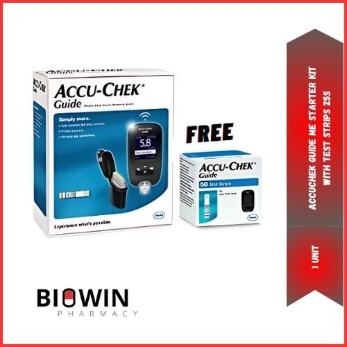 Accu-Chek Guide Meter + Test Strips (25's) | Shopee Malaysia