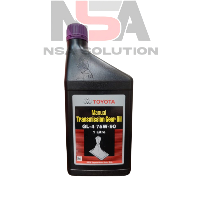 Toyota MTF GL4 75W90 1L (1Liter) Manual Transmission Fluid Gear Oil ...