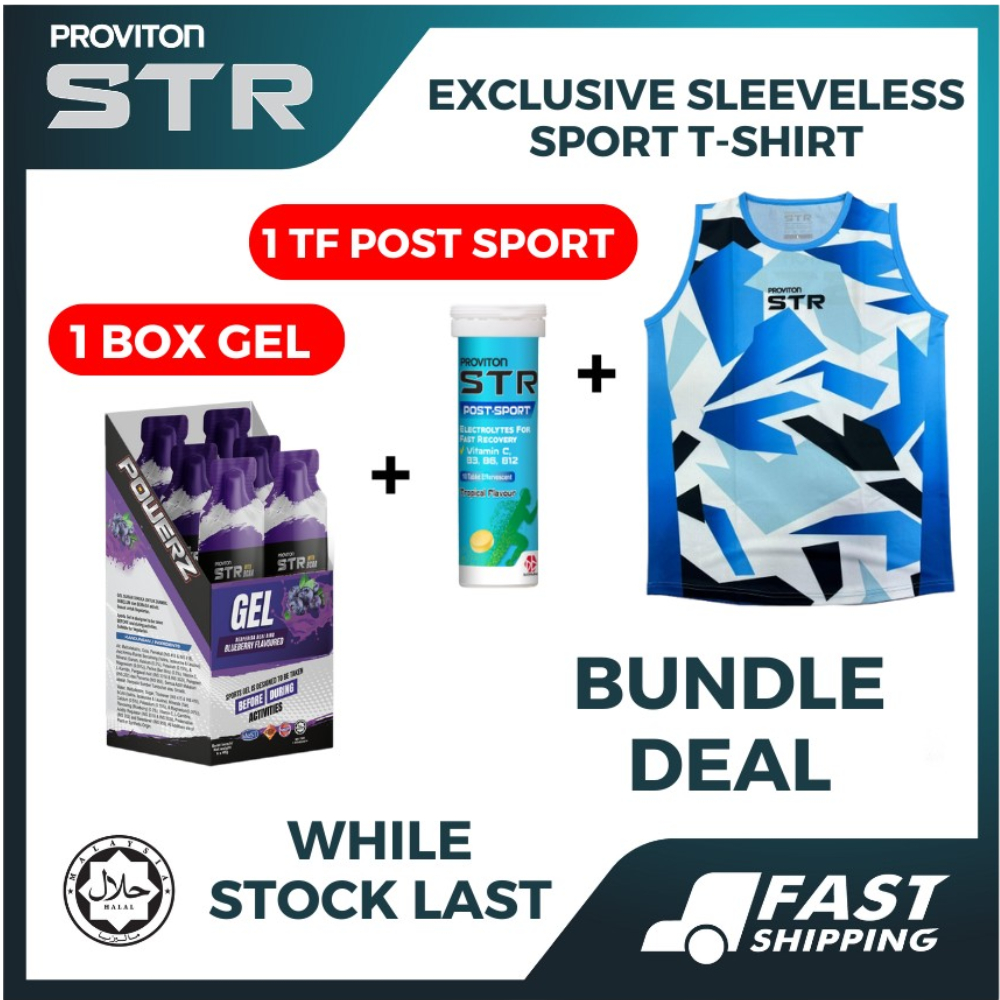 Proviton STR Powerz Gel [Free T-shirt & Proviton Post Sport Tropical ...