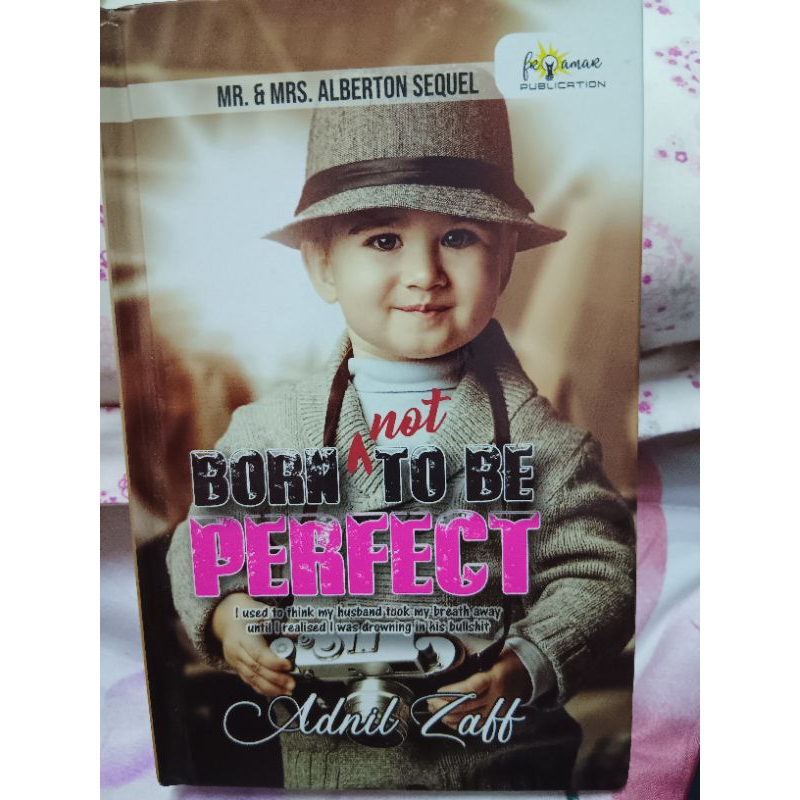 NOVEL BARU BORN NOT TO BE PERFECT | Shopee Malaysia