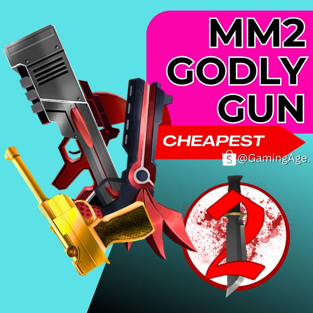 (MM2) Mystery 2 Godly Gun PC Game item | Shopee Malaysia