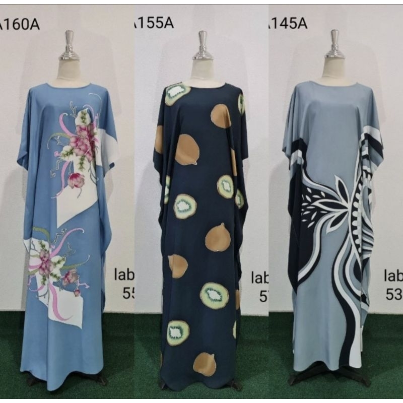 KAFTAN 💯% BATIK LUKIS TANGAN (DA141 - DA160) | Shopee Malaysia