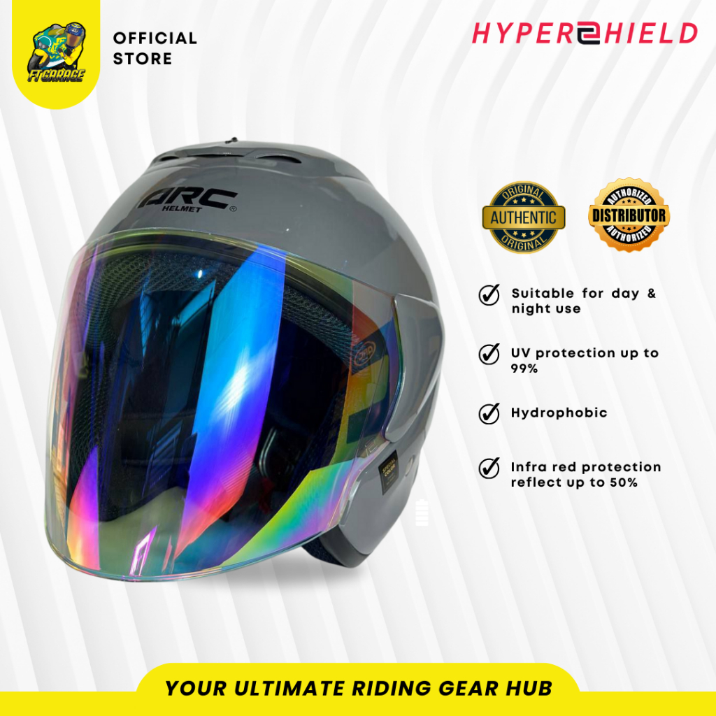 VISOR HYPERSHIELD (FOR RITZ MODEL) - (VISOR ONLY) | Shopee Malaysia