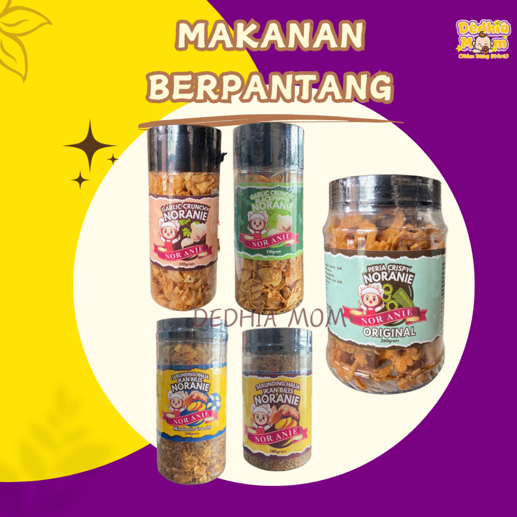 MAKANAN BERPANTANG SELEPAS BERSALIN PANTANG GARLIC CRUNCY / GARLIC ...