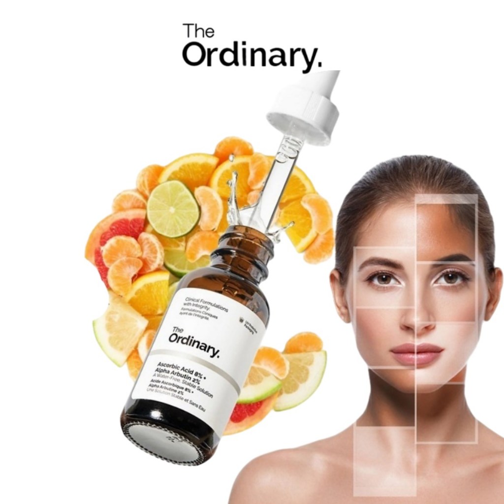 Τhe Oгdinary Ascorbic Acid 8% + Alpha Arbutin 2% | Vitamin C Serum ...
