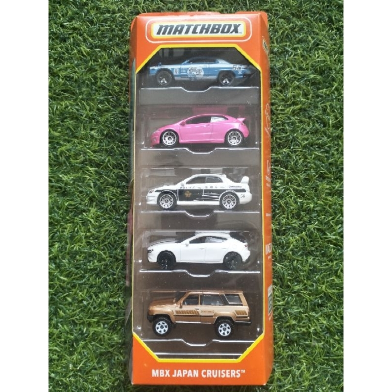MATCHBOX 2024 MBX JAPAN CRUISERS 5-PACK NISSAN SKYLINE HONDA CIVIC TYPE ...