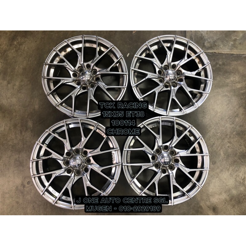 USED RIM TCK RACING 15INCH FOR MYVI ALZA SAGA BLM WIRA VIOS YARIS JAZZ ...