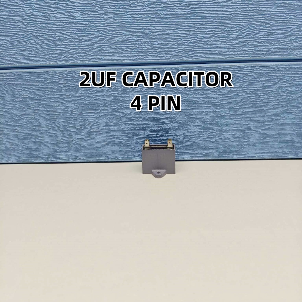 (2UF) 4 PIN CBB61S {450V} CAPACITOR SMALL Starting&Running FAN MOTOR ...