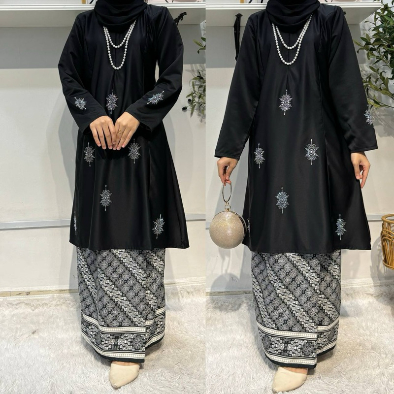 BAJU RAYA 2026 | KURUNG MUSLIMAH RIAU RATU PRINCESS CUT | Shopee Malaysia