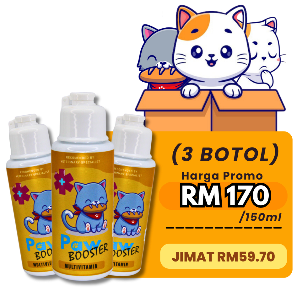 3 PAW BOOSTER [HQ PAW CARE AID KIT] + FREEGIFT TOTE BEG | Shopee Malaysia