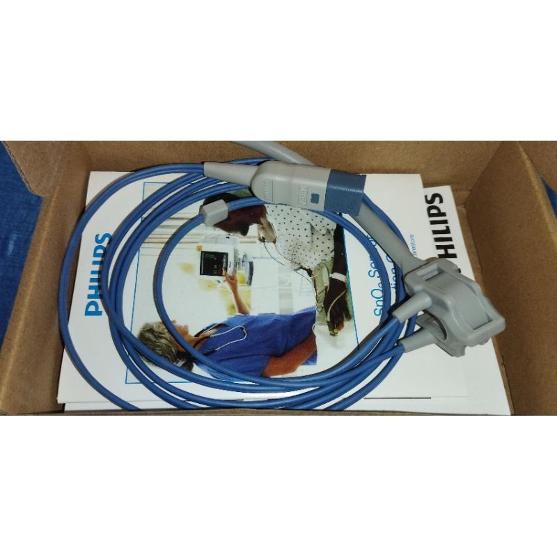 Original Philips M1193A SPO2 sensor probe 8 pin for neonate | Shopee ...