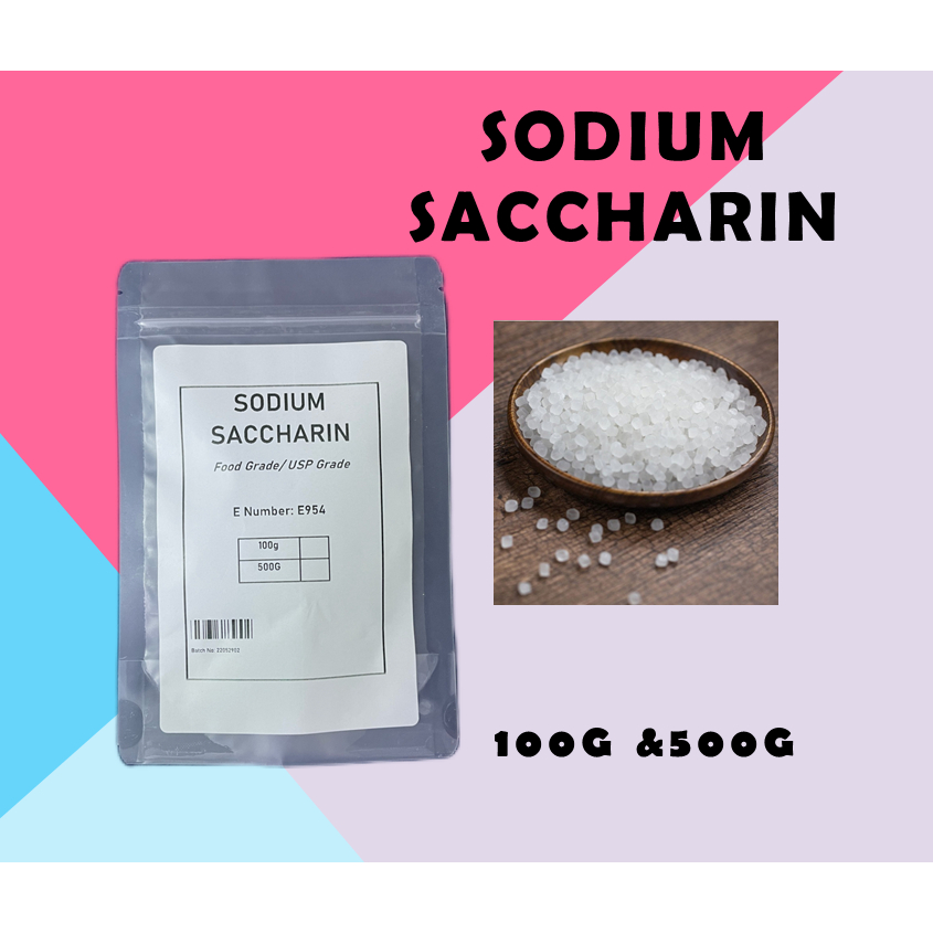 Sodium Saccharin food grade 100G & 500G | Shopee Malaysia