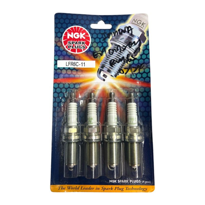 NGK SPARK PLUG LFR6C-11 INNOVA 2.0 2004-2012 , FORTUNER 2.7 HIACE ...